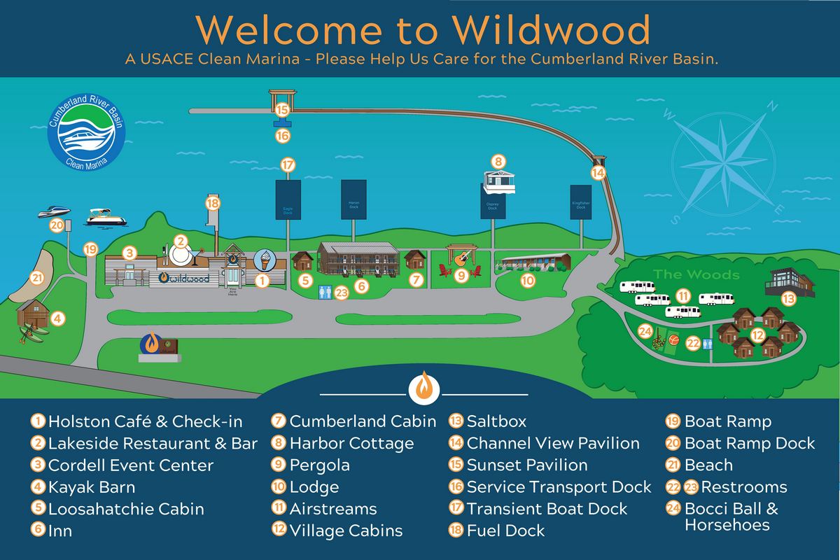 Lakeside Accommodations at Wildwood Resort & Marina